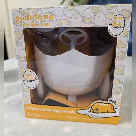 Gudetama | Toys | Gudetama The Lazy Egg Remote Control Egg Vehicle New ...